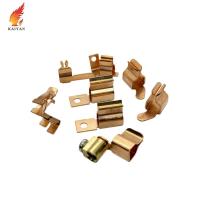 Quality Precision Stamped Metal Parts Copper Female Terminal For Electrical Connectors for sale