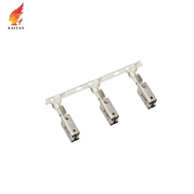 China Precision Brass Material Crimp Terminal Connector For New Energy Vehicle Wiring for sale