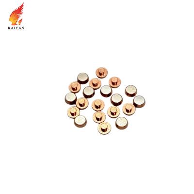 China OEM Silver Nickel Electrical Contact Point For Switches Relays And Circuit Breakers for sale