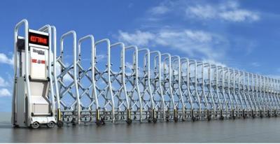 China Motorized Intelligent Expandable Automatic Retractable Gate for Factory Entrance for sale