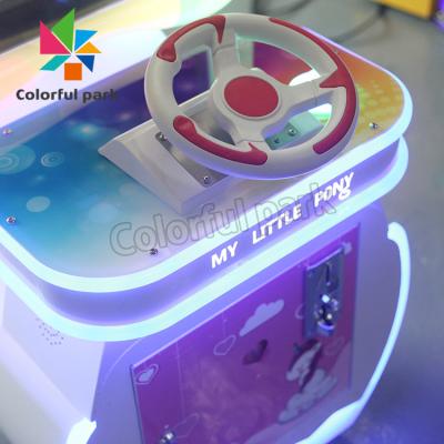 Cina macchina a gettoni del gioco della moneta del superpark del gioco dell'automobile della galleria dei bambini elettronici delle macchine per il centro del gioco in vendita