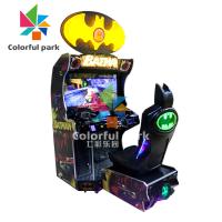 China CE Approved Batman Arcade Machine , Video Game Machine With Adjustable Seat for sale
