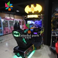 China CE Approved Batman Arcade Machine , Video Game Machine With Adjustable Seat for sale