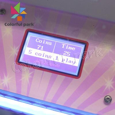 中国 ビルのアクセプターの爪クレーン機械、LEDのストリップが付いている入賞した爪機械 販売のため