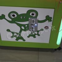 China Crazy Frog Ticket Redemption Machine , Whack A Mole Arcade Machine for sale