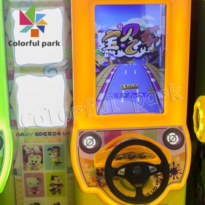 China 2 het Materiaal van spelersarcade car game machine fiberglass Te koop