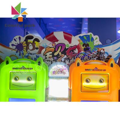 China 2 het Materiaal van spelersarcade car game machine fiberglass Te koop