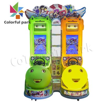 China 2 het Materiaal van spelersarcade car game machine fiberglass Te koop