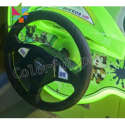 China 2 het Materiaal van spelersarcade car game machine fiberglass Te koop
