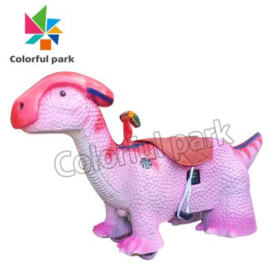 Cina Bambino liberamente di camminata Arcade Machine, giro del Kiddie del dinosauro di 2 giocatori in vendita
