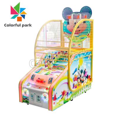 Cina Mickey Mouse Kid Arcade Machine, 80W Mini Basketball Arcade Machine in vendita