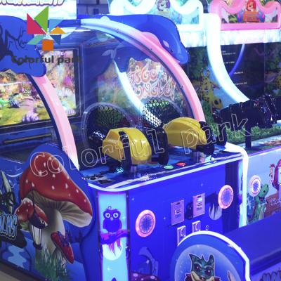 Cina Materiale di fucilazione dell'acrilico della galleria del distributore automatico del biglietto di lotteria di regni del mostro in vendita