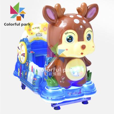 Cina Giro a gettoni del motociclo dello scoiattolo, distributore automatico bilingue di giro del kiddie in vendita