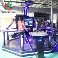 China Smooth Movement Virtuality Arcade Machine , 3d VR Car Driving Simulator for sale