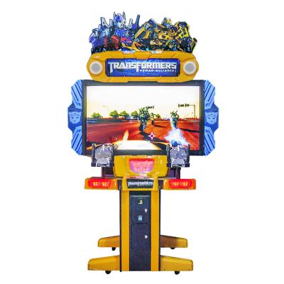 中国 デジタル3D表示機関銃アーケード・ゲームの変圧器のアーケードの多レベル 販売のため