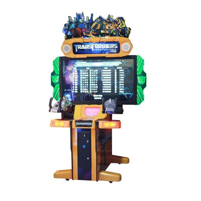 中国 デジタル3D表示機関銃アーケード・ゲームの変圧器のアーケードの多レベル 販売のため