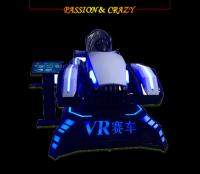 China Car Racing VR Arcade Machine X axis System Bilingual Version for sale