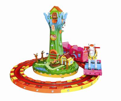Cina Animali di Mini Roller Coaster Coin Operated Arcade Machines Ride On Train di tema in vendita