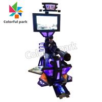 China Software Developed VR Arcade Machine 5d Cinema Car Racing Simulator 360 Degree for sale