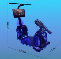 China Software Developed VR Arcade Machine 5d Cinema Car Racing Simulator 360 Degree for sale