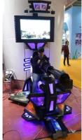 China Software Developed VR Arcade Machine 5d Cinema Car Racing Simulator 360 Degree for sale