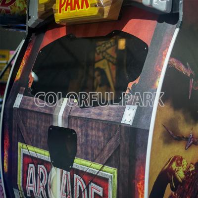 Cina Dinosauro di Arcade Machines Jurassic Game Console della fucilazione di 2 persone per l'adulto dell'interno in vendita