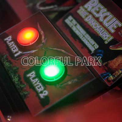 Cina Dinosauro di Arcade Machines Jurassic Game Console della fucilazione di 2 persone per l'adulto dell'interno in vendita