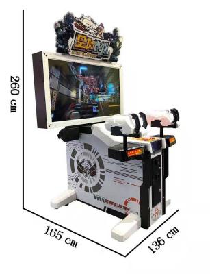 Cina Doppio simulatore di Arcade Machines Coin Operated Game della fucilazione del video stereoscopico dell'interno in vendita