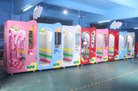 China Scissors Gift Electronic Arcade Claw Machine Toy Grabber With Flashing for sale