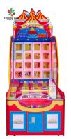 China Redemption Video Game Machine Pushing Coin Clown Ball Throwing Machine for sale