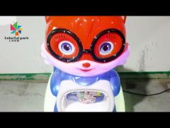 Coin-operated children's game machine shake truck commercial new children's electronic music glasses squirrel swing mach