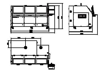 SUNFLOW 3/450 Selective Soldering Machine overall diagram