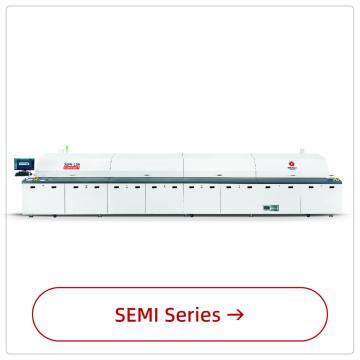 70kw semiconductor reflow soldering machine for PCB processing
