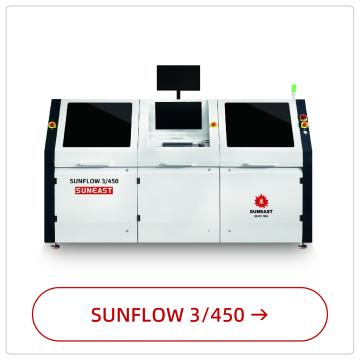 PCB automatic selective soldering system with 30kw power