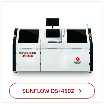 32kw selective solder machine with hot air and dual electromagnetic pumps