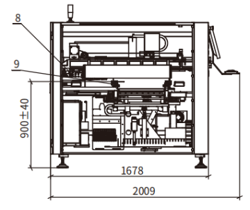 T5 Solder Paste Screen Printer side view