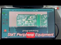 Balanço de alimentação de armazenamento automático de empilhadeira de PCB de carga