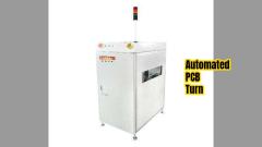 Automated PCB Turning Conveyor for Dual Side Production