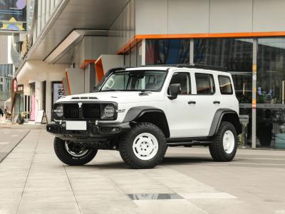 Cina ODM Tank SUV Car Luxury Compact SUV HP L4 Iron Ride 02 Fuel bianco in vendita