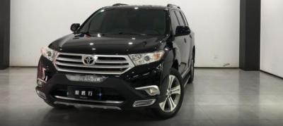 Cina Highlander 2012 3.5L 4WD 7-seater Luxury Version GAC Toyota Mid-size SUV Gasoline 3.5L 273HP V6 in vendita