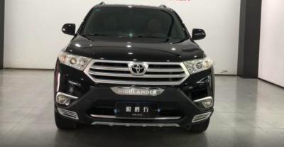 Cina Highlander 2012 3.5L 4WD 7-seater Luxury Version GAC Toyota Mid-size SUV Gasoline 3.5L 273HP V6 in vendita