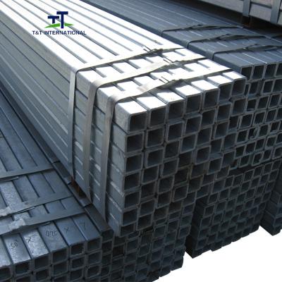 Cina Nuovo senza cuciture di stato non legato quadrato d'acciaio della tubatura galvanizzato parete sottile in vendita