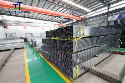 China Customized Length Galvanized Rectangular Tubing High Wear Resistance Anti Moisture for sale