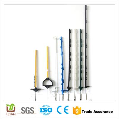 China Lydite tread in fence post plastic fence post for sale