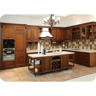China American Kitchen Cabinet made in China LW-AK002 for sale