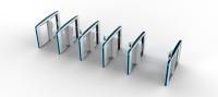 China High quality slim speed gatewith led light design for sale
