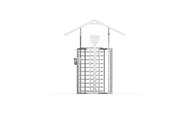 Quality SUS304 Turn Style Full Height Turnstiles for sale