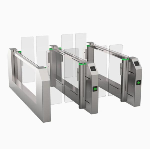 Quality Automatic Ab Swing Airport Speed Pedestrian Barrier Gate For Gym Customs Government Agencies for sale