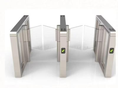 China Stainless Steel Swing Barrier Turnstile Engineered for Long Lasting Performance in High Traffic Access for sale