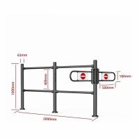 China Single Direction Swing Gate Smooth-Glide Manual Pressure Door for Store Access for sale